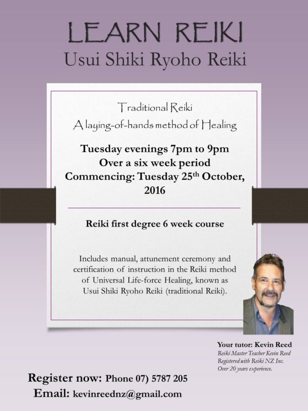 Learn Reiki – Psychic Cafe Tauranga