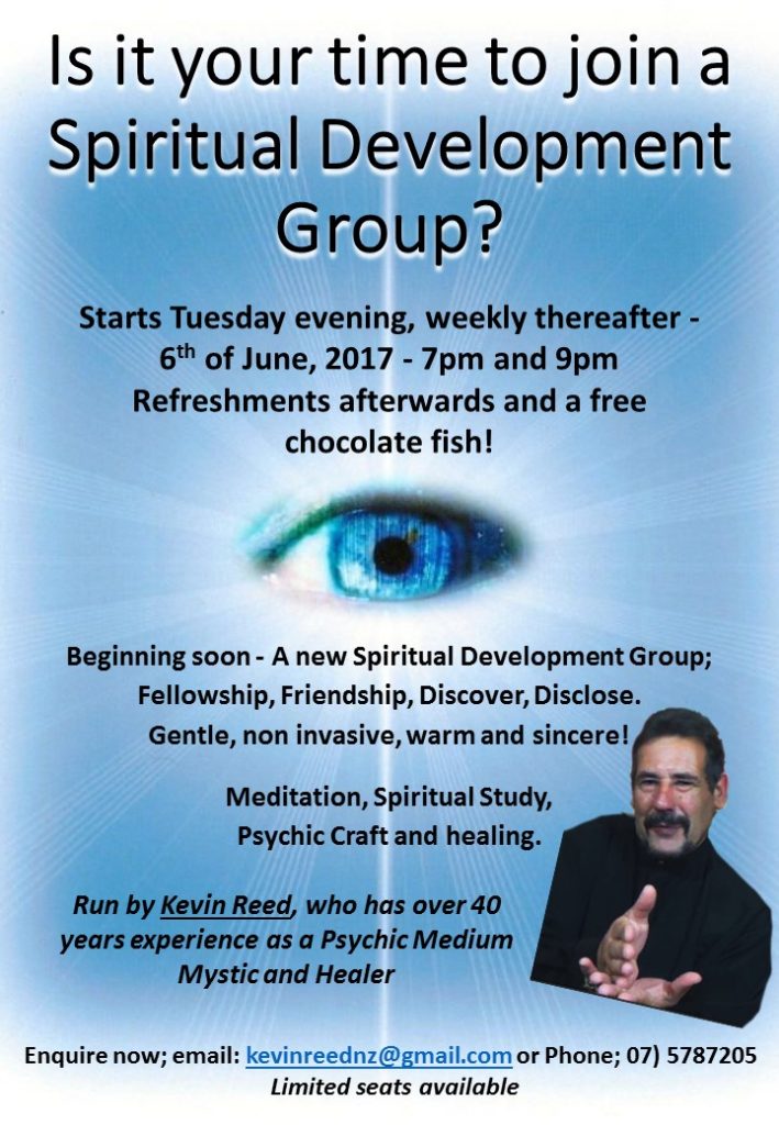 Spiritual Development Group – Psychic Cafe Tauranga